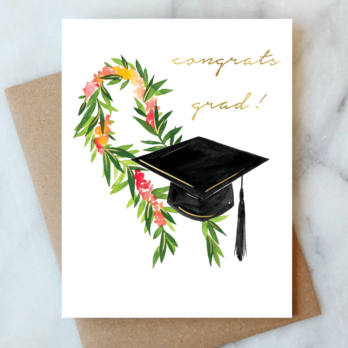 Lei Graduation Greeting Card | Congrats Card – LouLous Decor