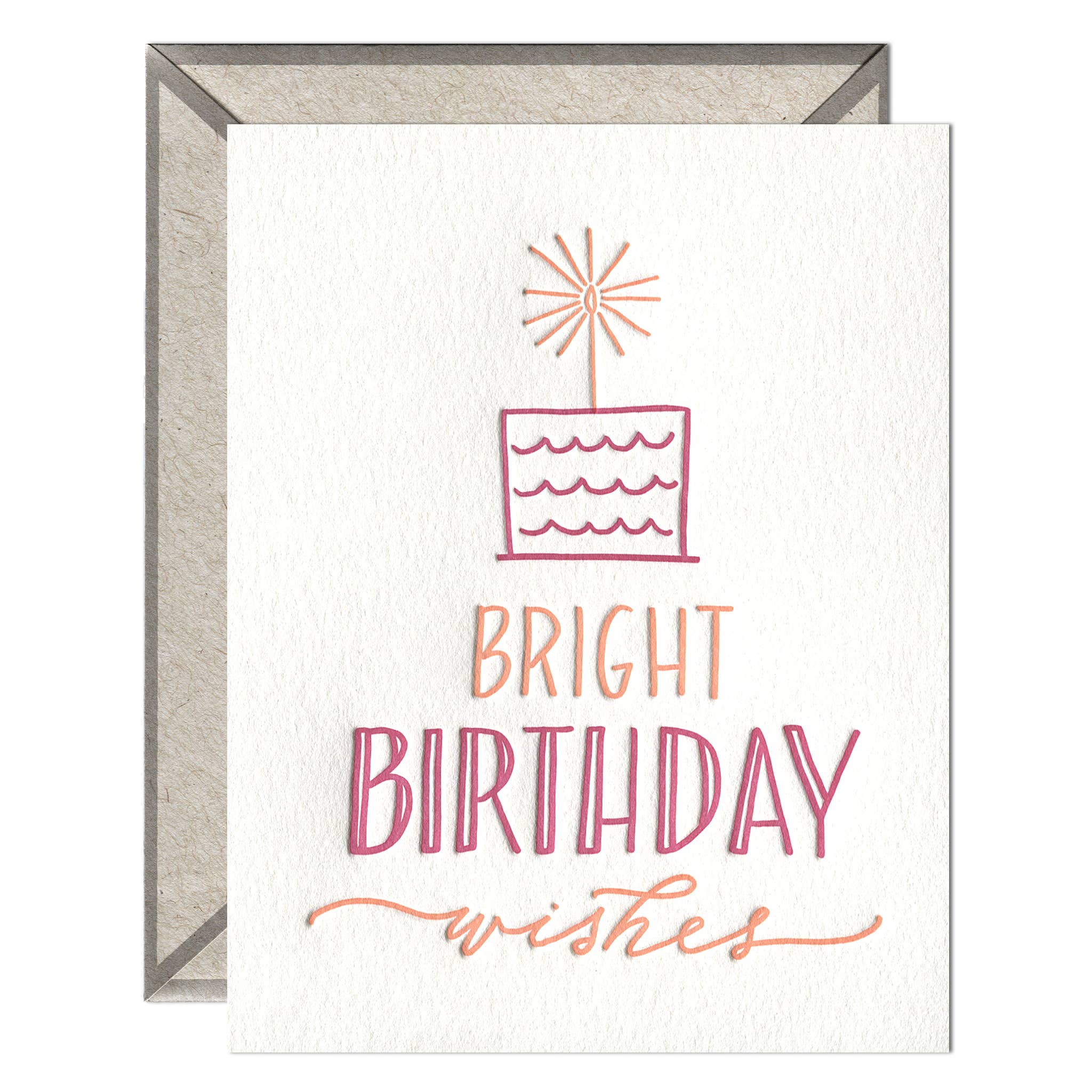 Bright Birthday Wishes - greeting card – LouLous Decor